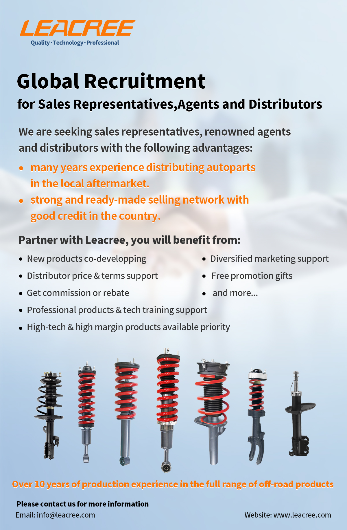 News - LEACREE Recruitment and Distributors